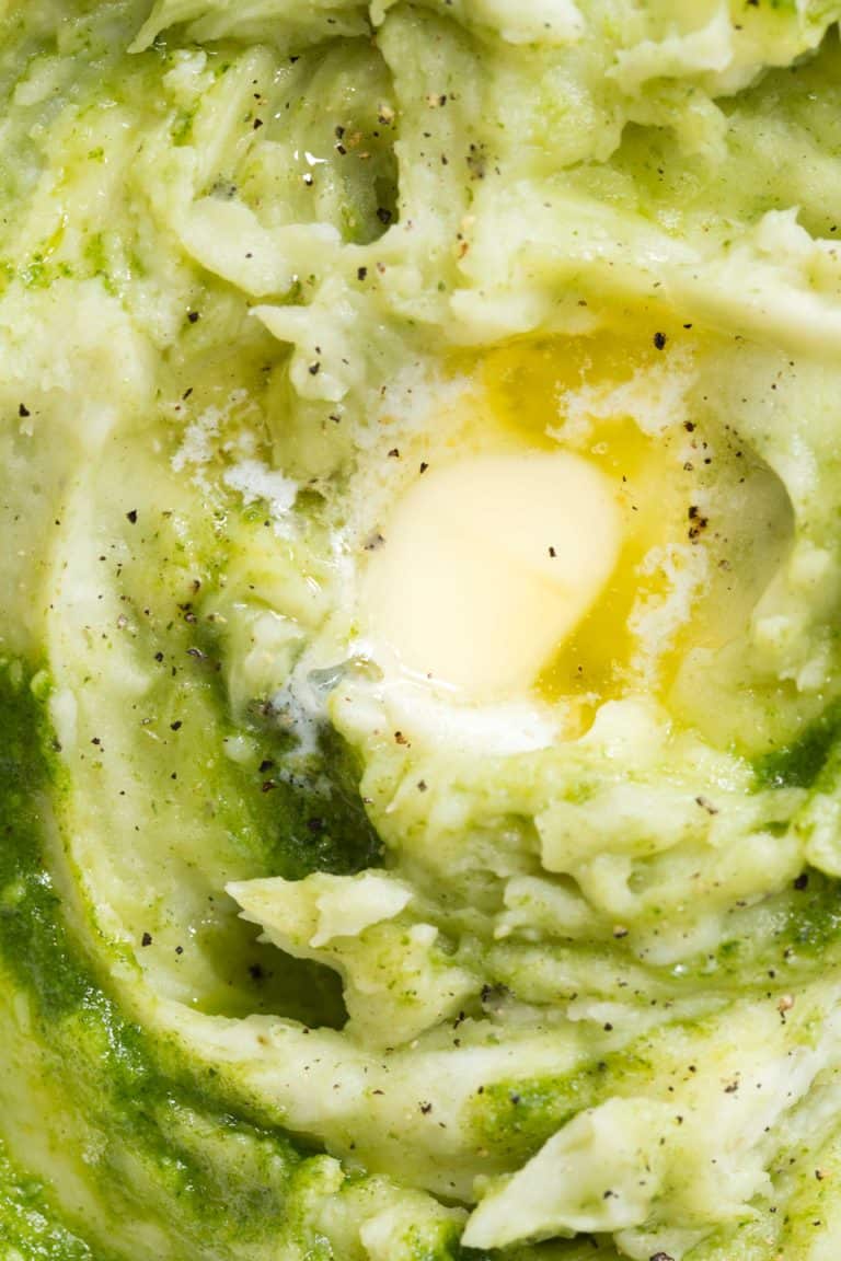 Basil Mashed Potatoes - The Harvest Kitchen