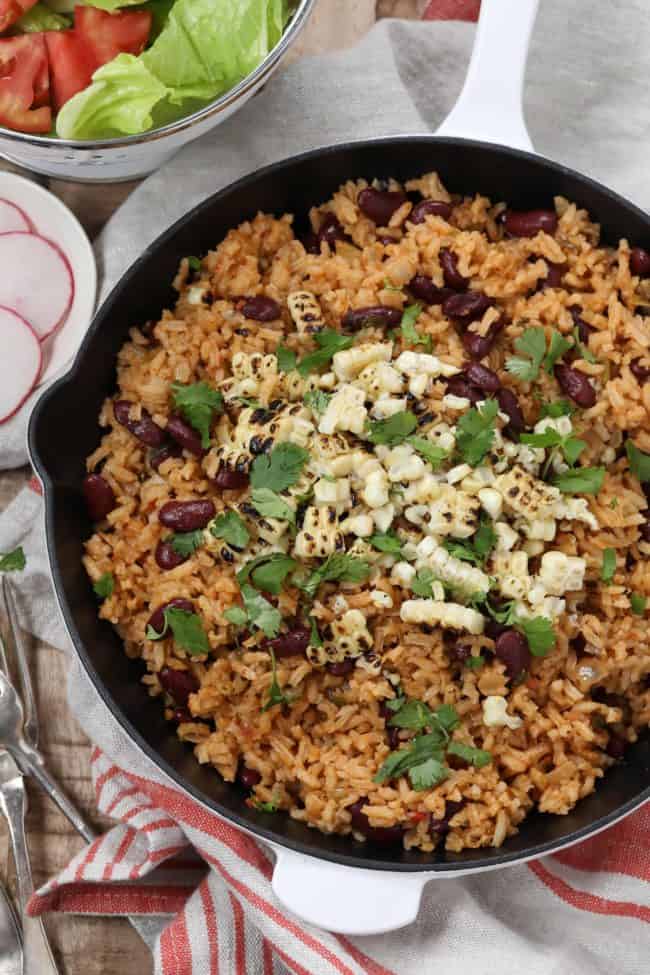 Spanish Rice and Beans - The Harvest Kitchen