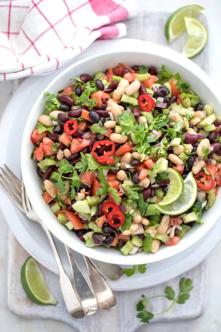 Mexican Bean Salad - The Harvest Kitchen