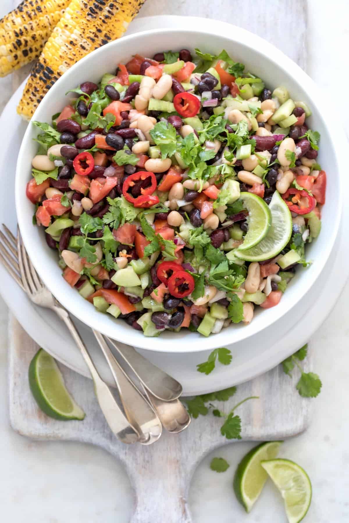 Mexican Bean Salad - The Harvest Kitchen