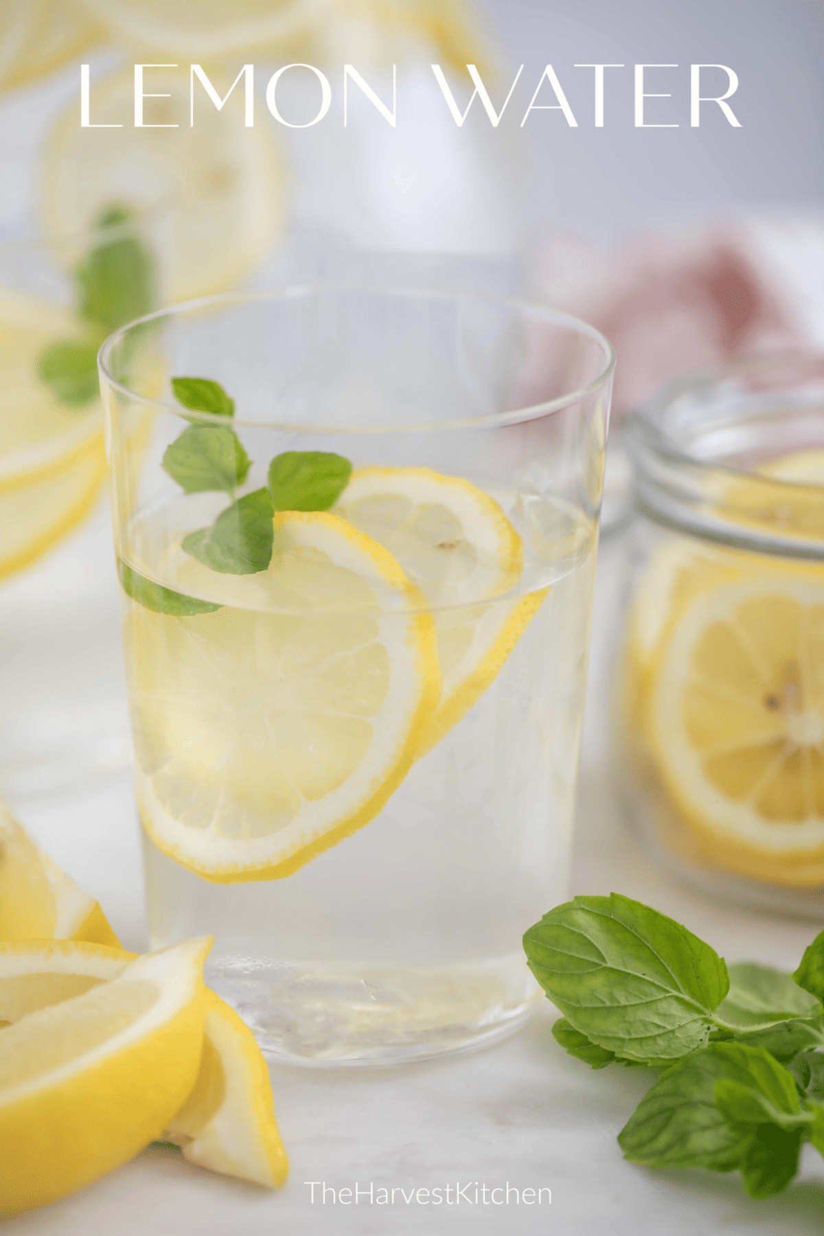 Lemon Water - The Harvest Kitchen