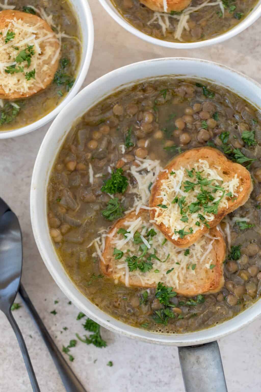 French Lentil Soup - The Harvest Kitchen