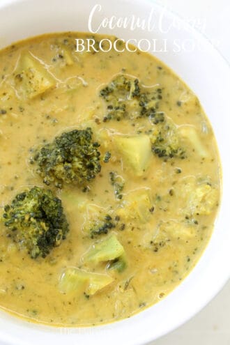 Coconut Curry Broccoli Soup - The Harvest Kitchen