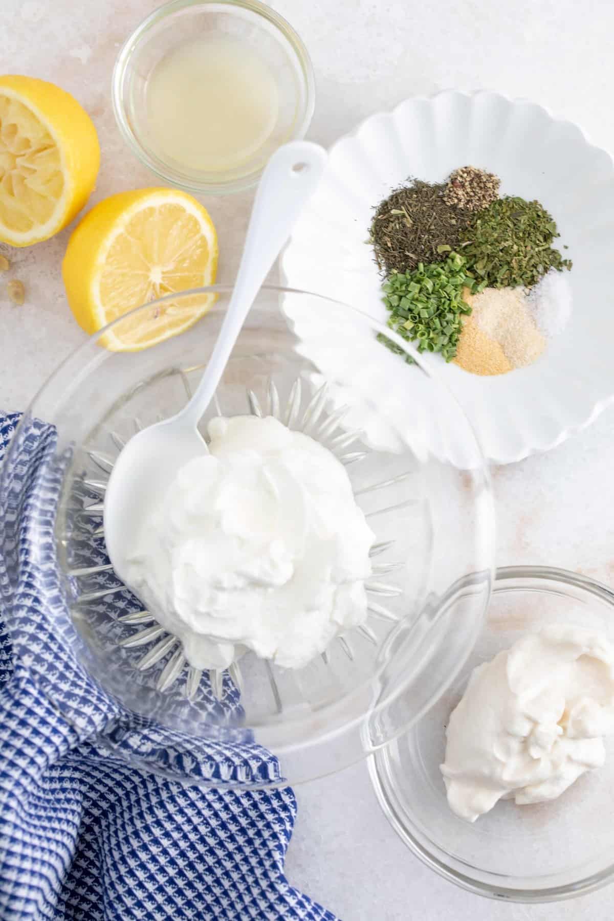Greek Yogurt Ranch Dip - The Harvest Kitchen