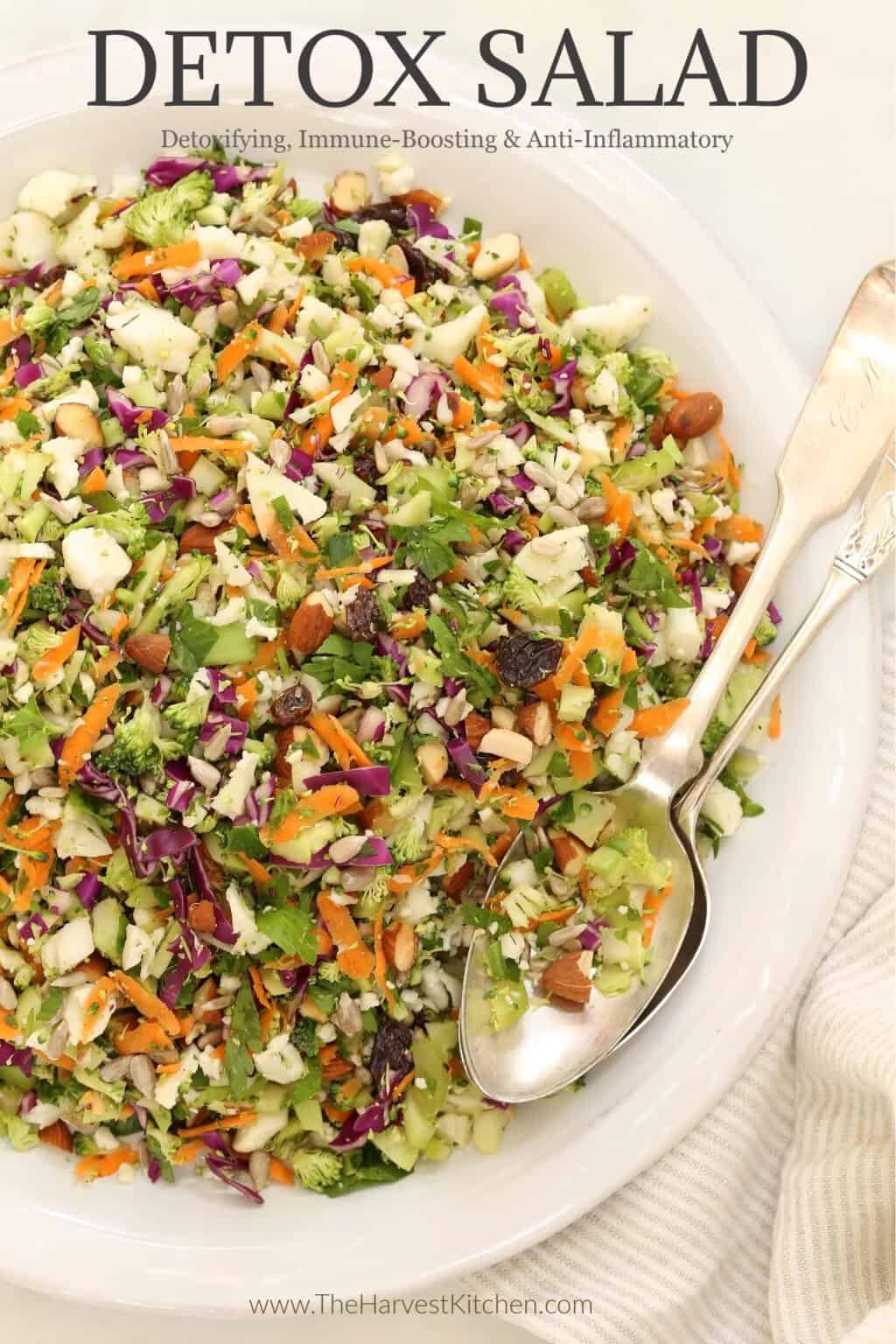 Crunchy Detox Salad - The Harvest Kitchen