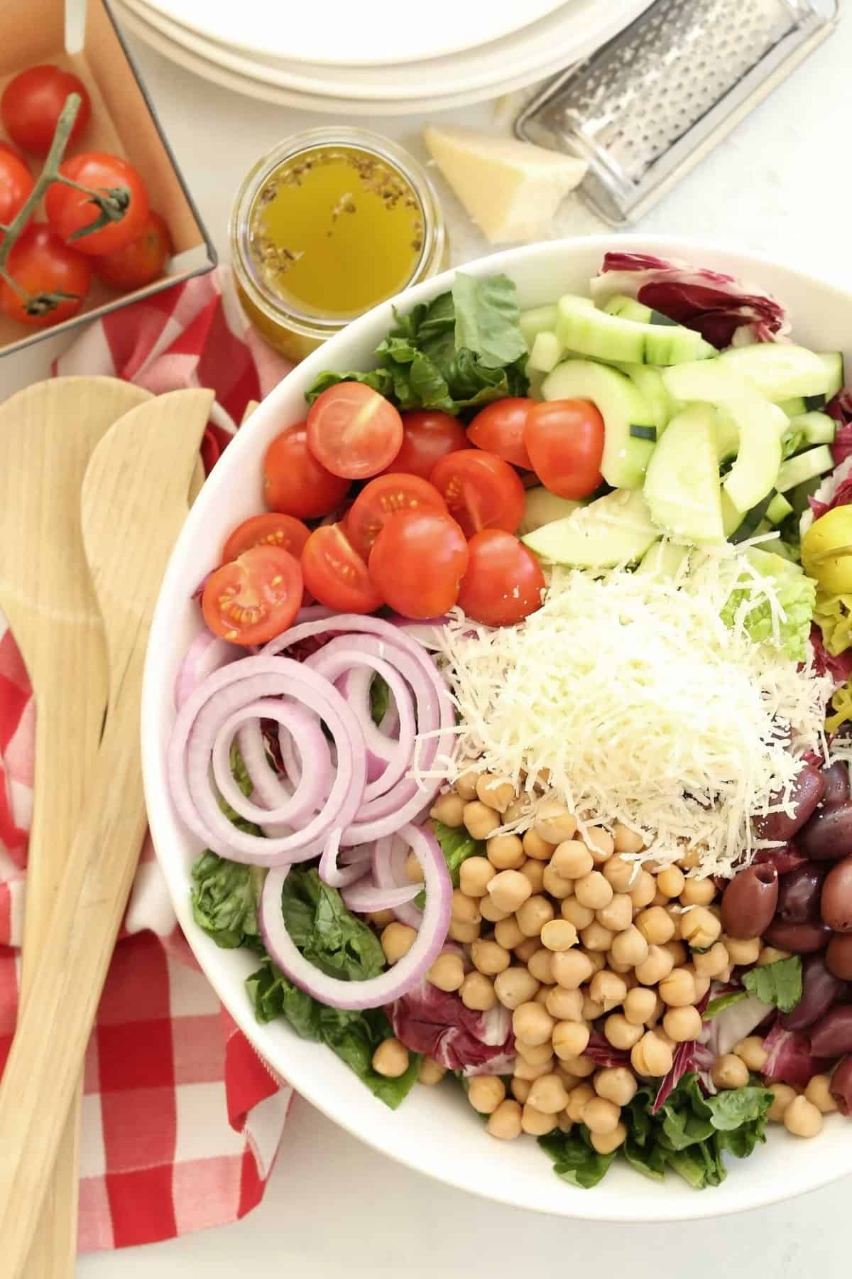 Italian Chopped Salad - The Harvest Kitchen