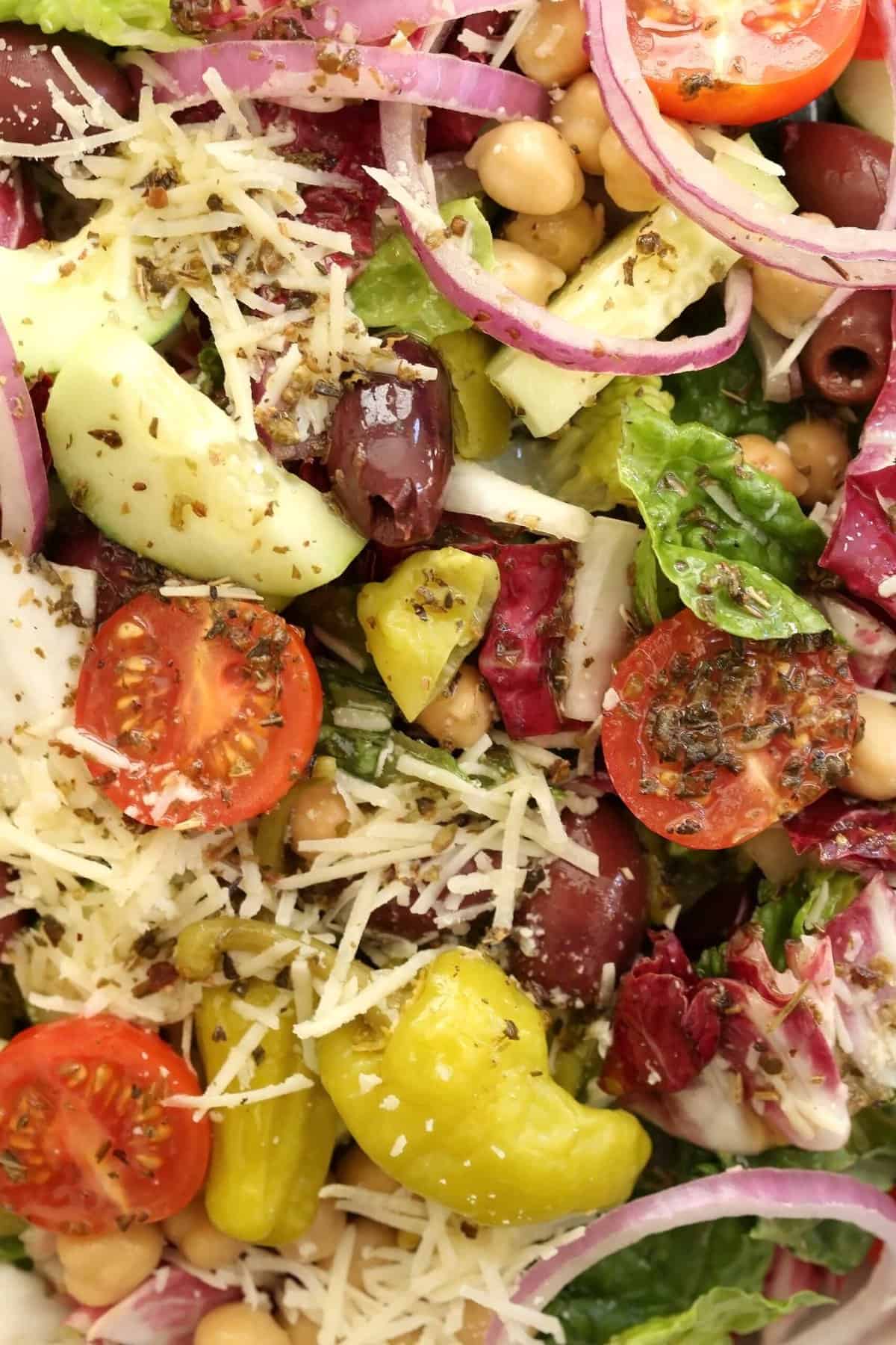 Italian Chopped Salad - The Harvest Kitchen