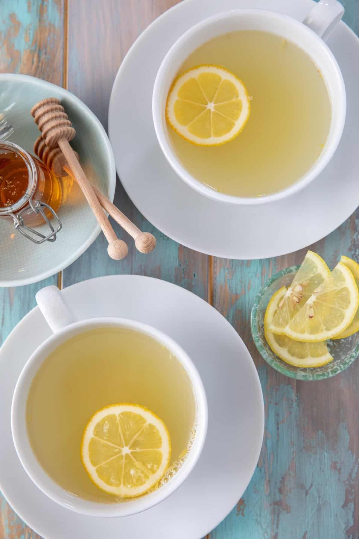 Lemon Ginger Tea - The Harvest Kitchen
