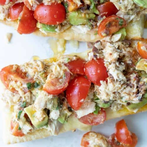 Mediterranean Tuna Melt - The Harvest Kitchen
