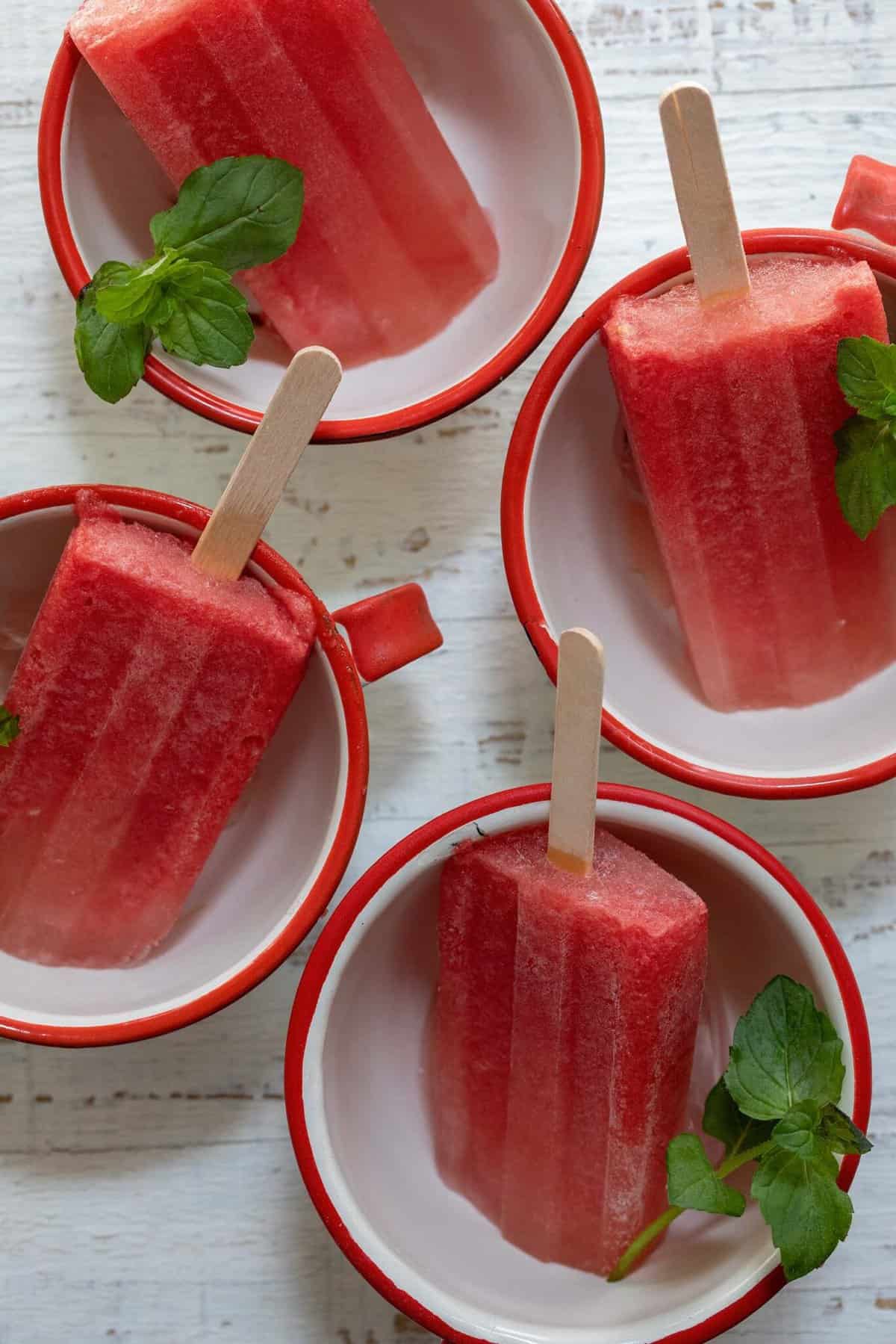 Watermelon Popsicles - The Harvest Kitchen
