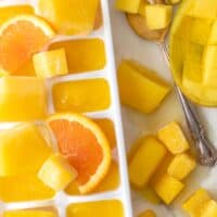 Mango Nectar Juice Cubes - The Harvest Kitchen