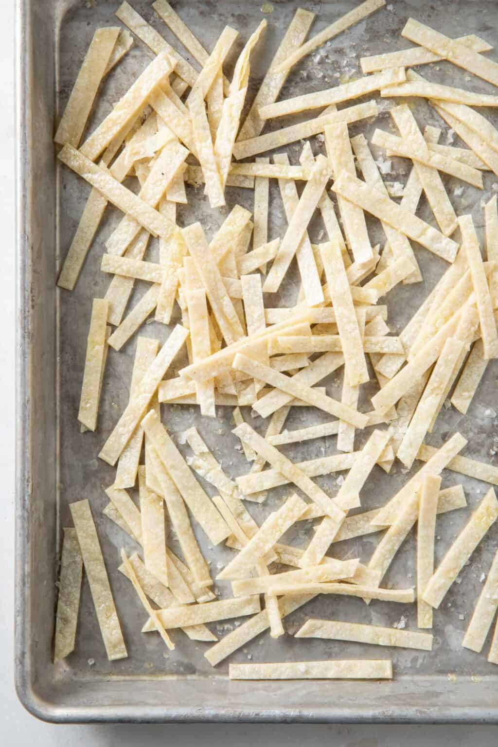 How to Make Tortilla Strips - The Harvest Kitchen