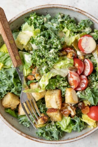 Best Kale Caesar Salad - The Harvest Kitchen