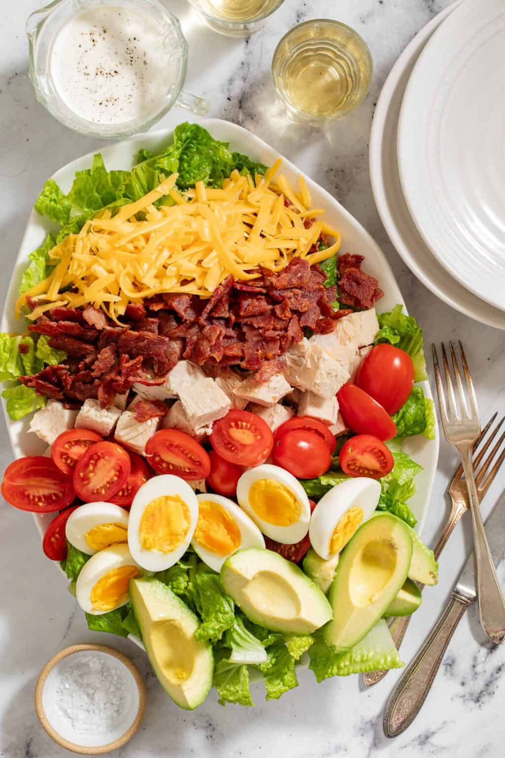 Turkey Cobb Salad - The Harvest Kitchen