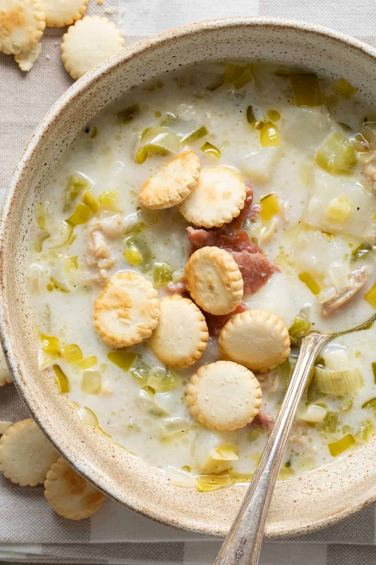 New England Clam Chowder - The Harvest Kitchen