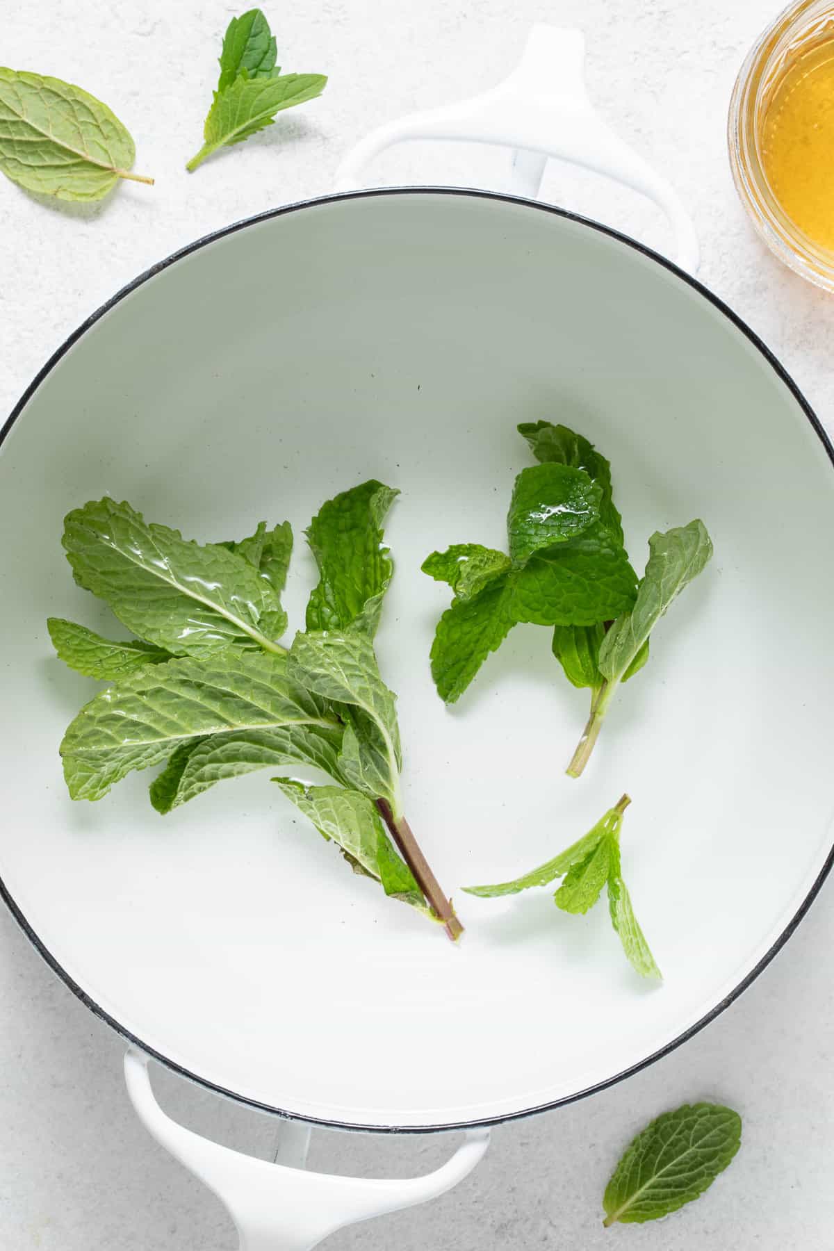 Mint Simple Syrup - The Harvest Kitchen