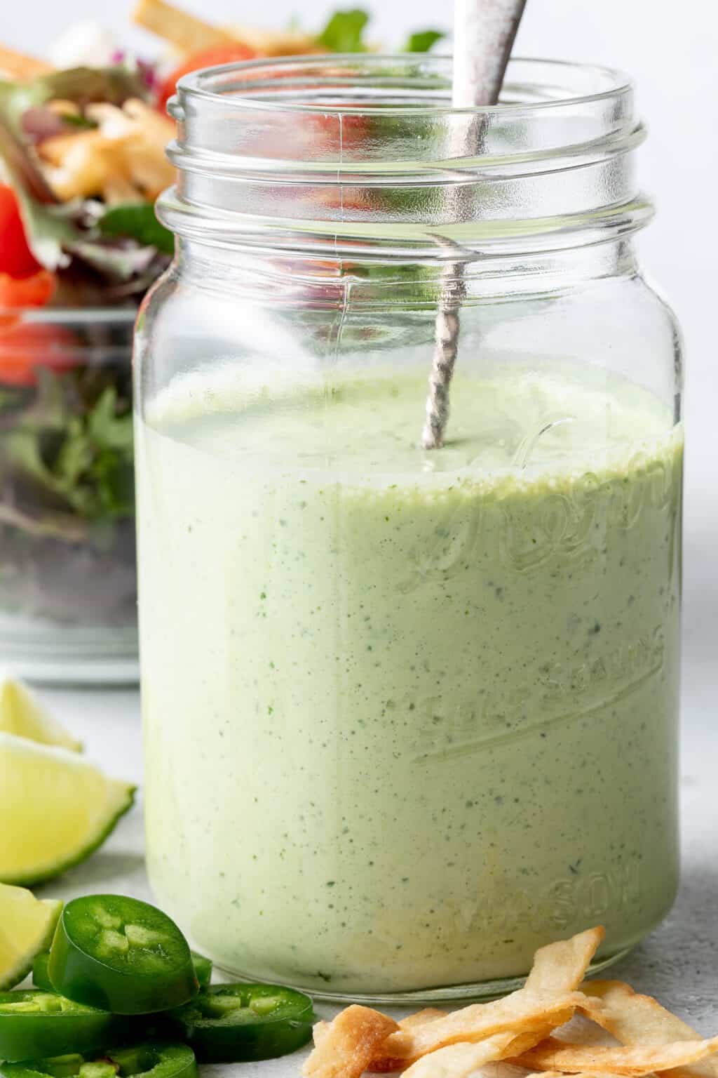 Jalapeno Ranch Dressing - The Harvest Kitchen