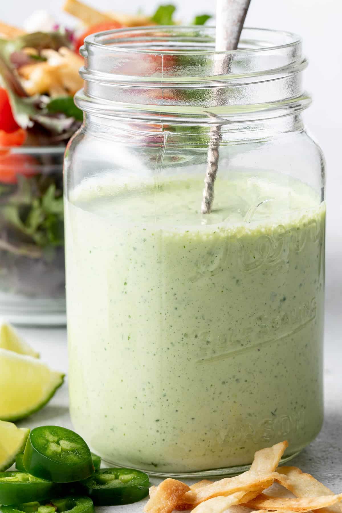 Jalapeno Ranch Dressing - The Harvest Kitchen