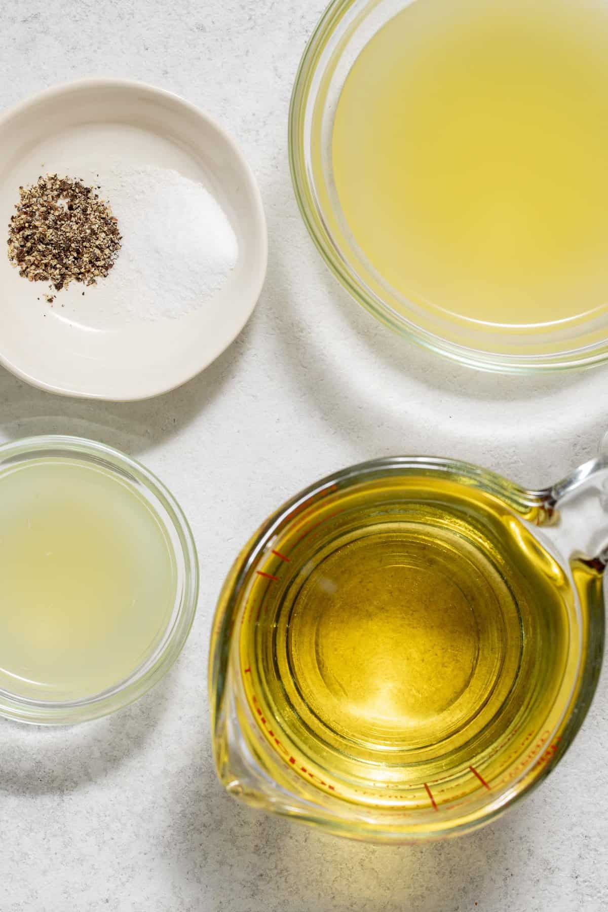 Lemon Olive Oil Dressing - The Harvest Kitchen