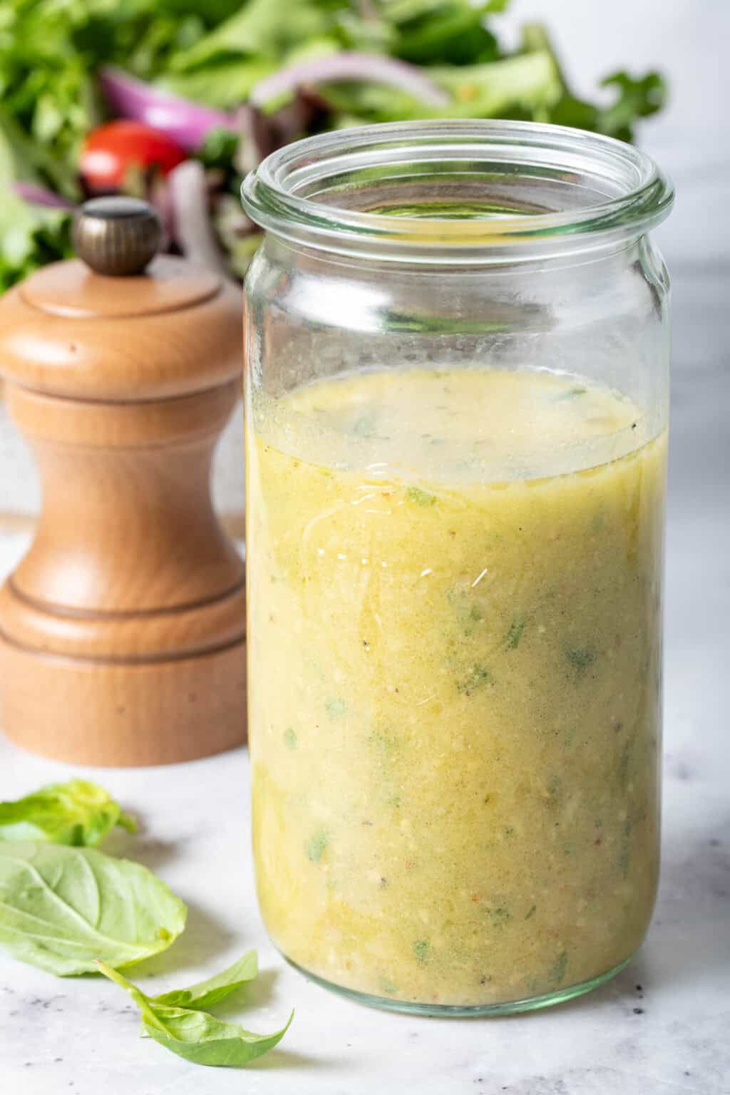 Fresh Basil Dressing - The Harvest Kitchen