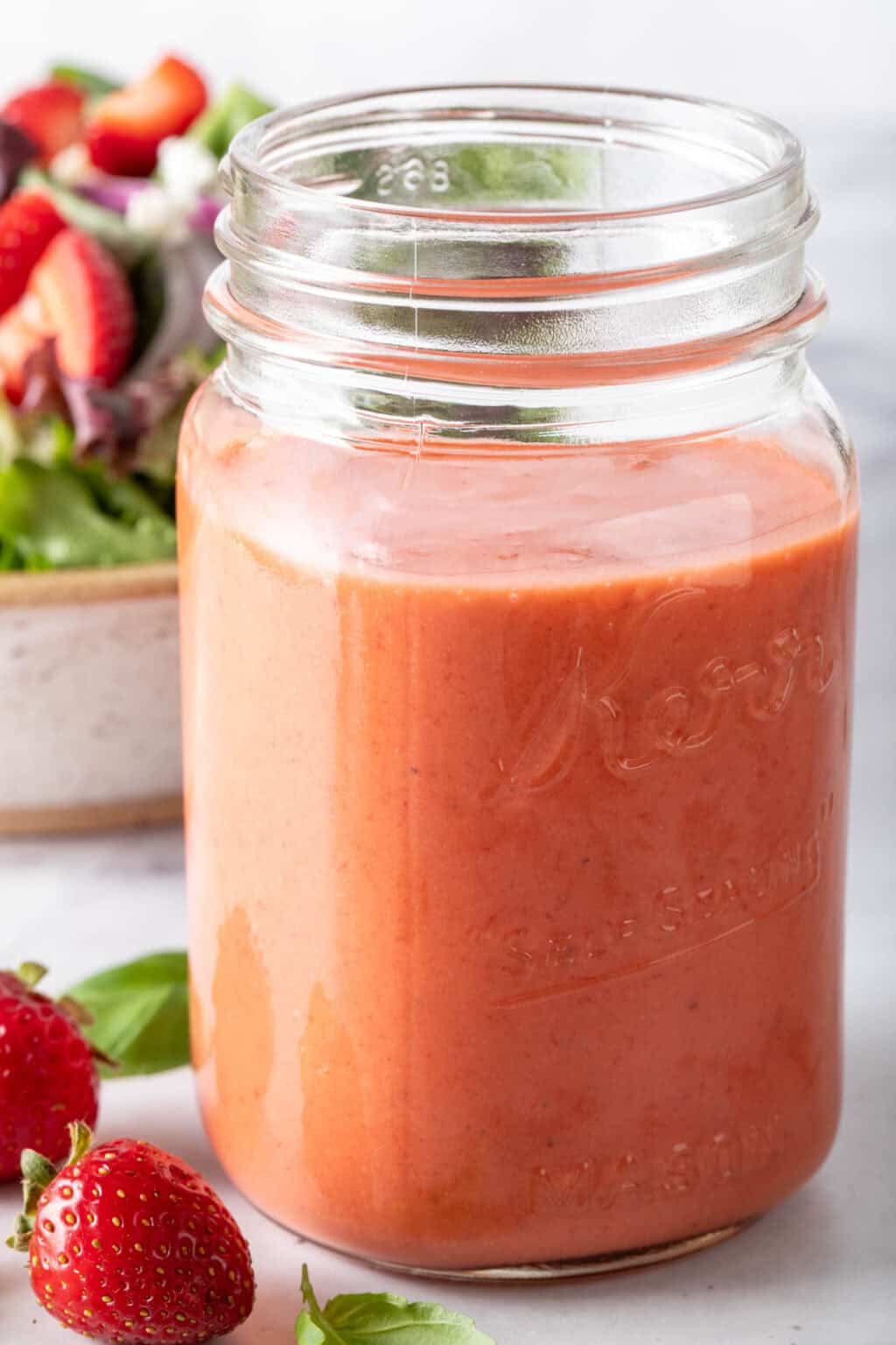 Summer Strawberry Vinaigrette - The Harvest Kitchen