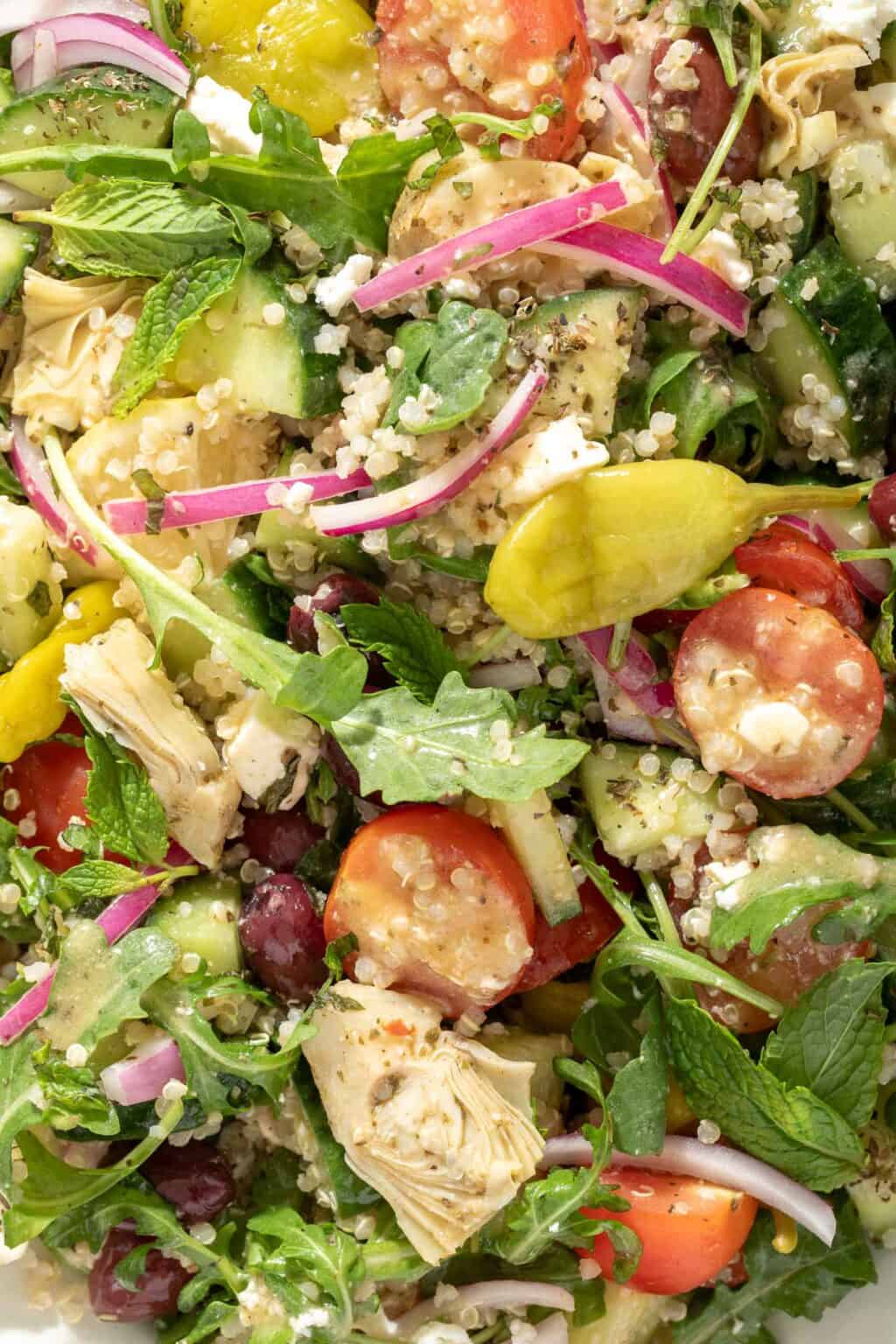 Greek Quinoa Salad - The Harvest Kitchen