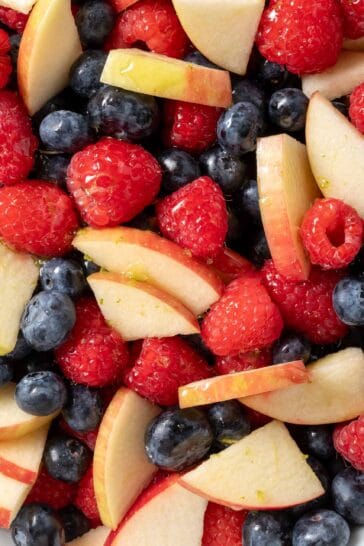 Red White and Blue Fruit Salad - The Harvest Kitchen