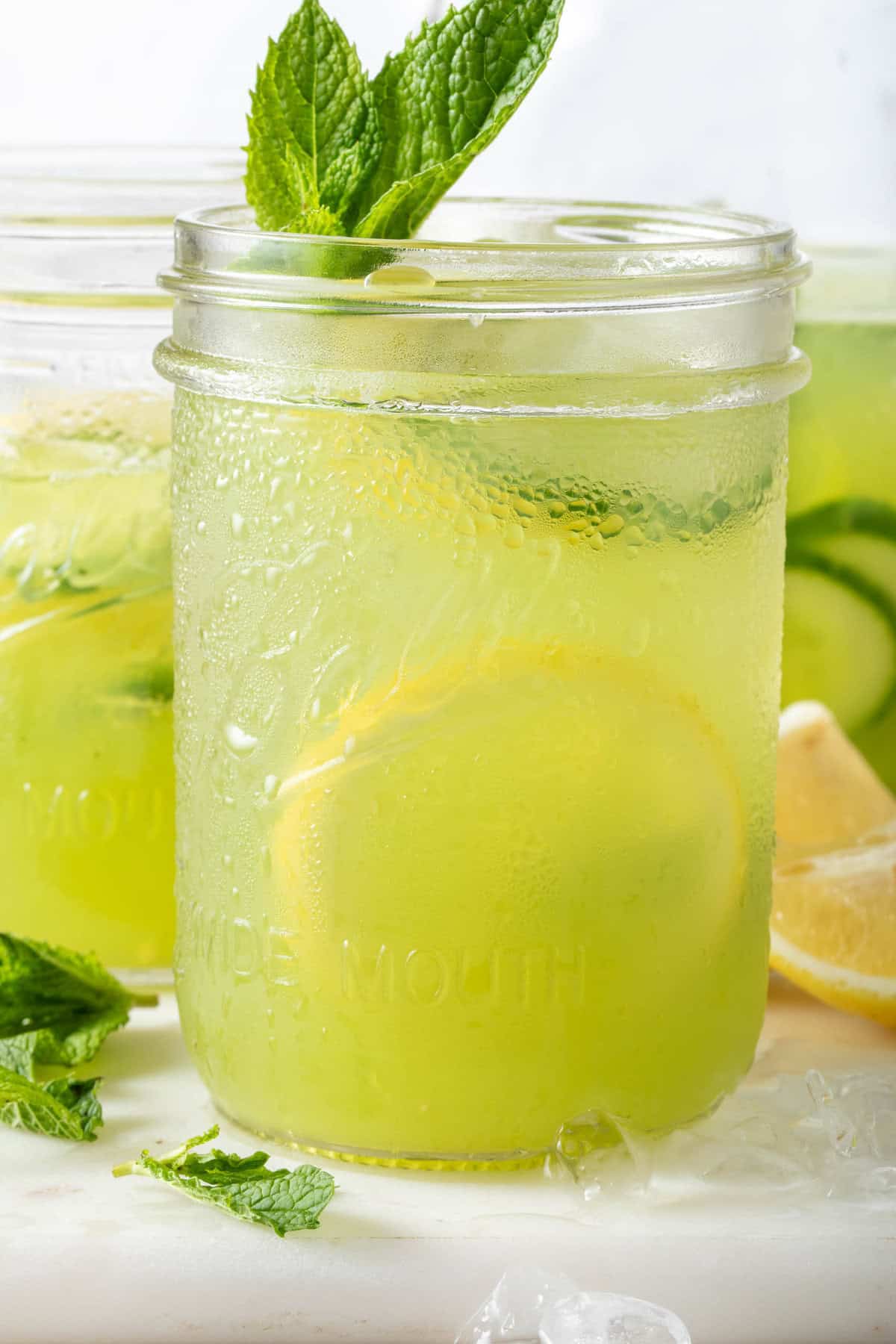 Cucumber Lemonade - The Harvest Kitchen