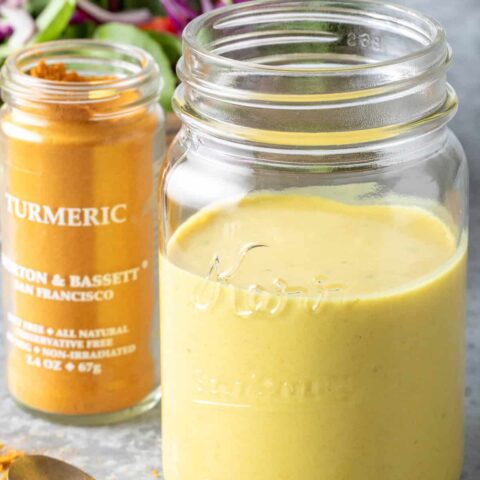 Turmeric Lemon Tahini Dressing - The Harvest Kitchen