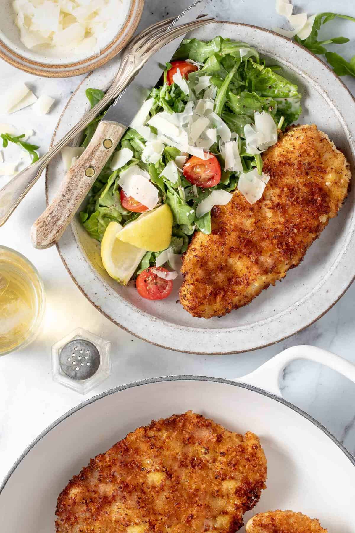 Easy Parmesan Crusted Chicken - The Harvest Kitchen