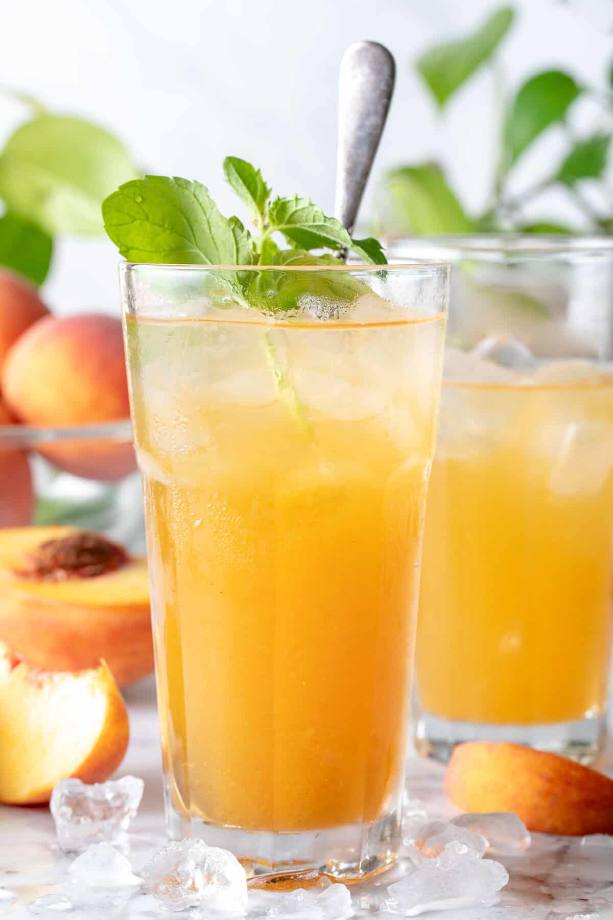 Peach Green Tea - The Harvest Kitchen