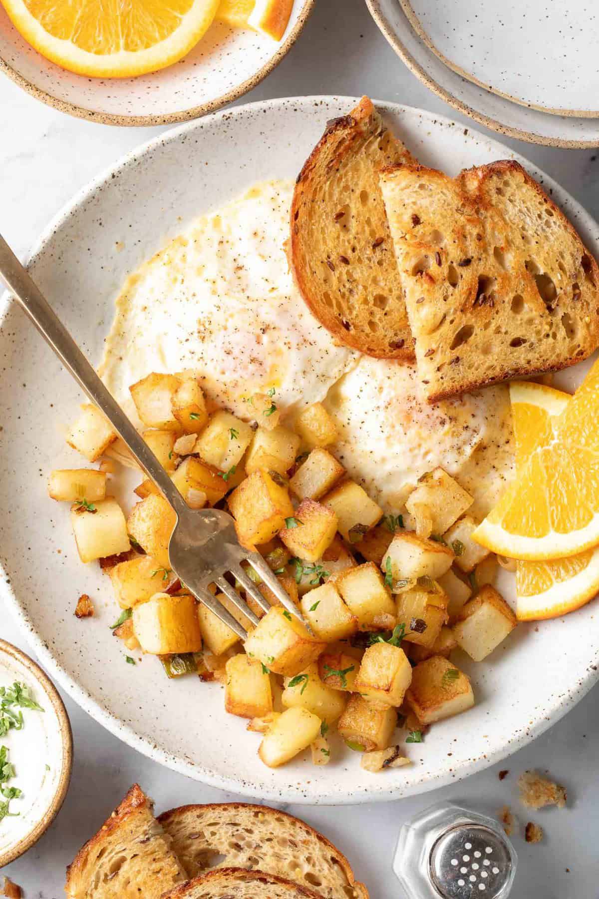 Breakfast Potatoes Recipe - The Harvest Kitchen