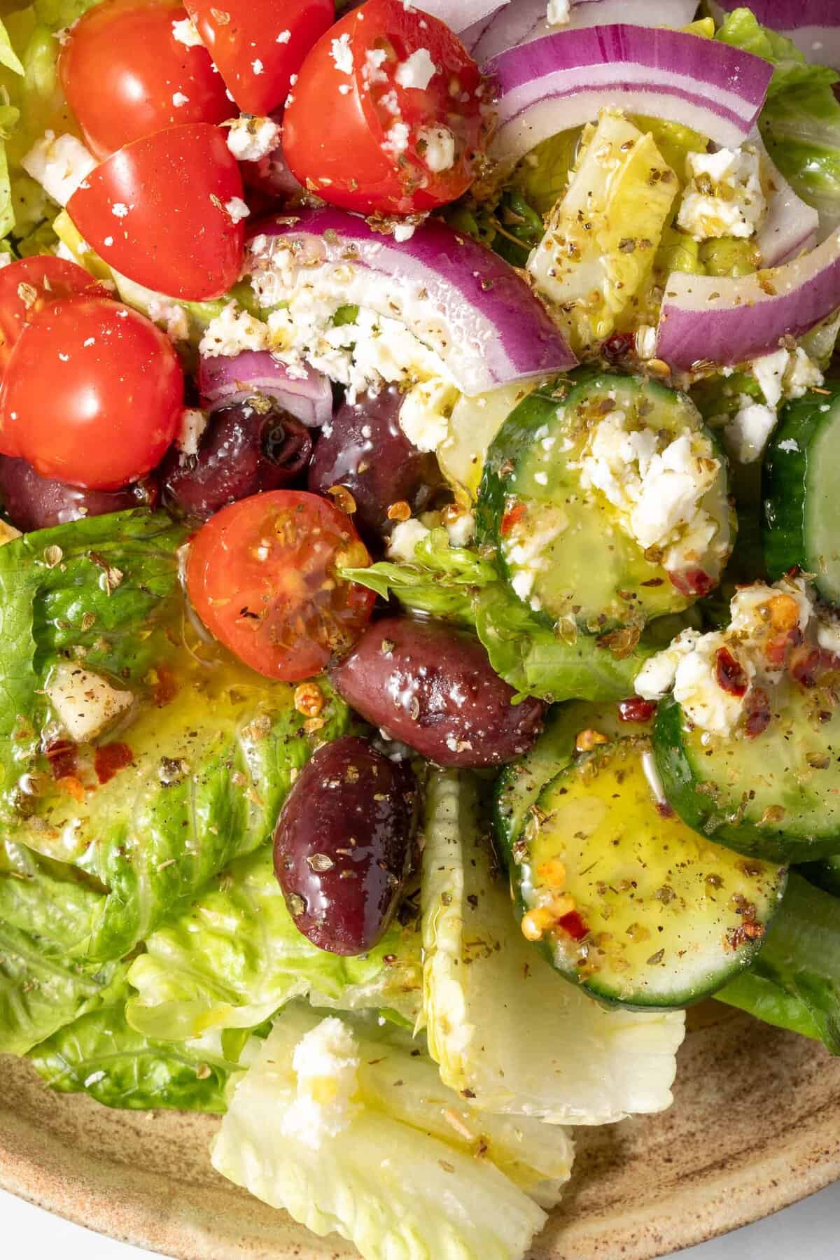 Mediterranean Salad Dressing - The Harvest Kitchen