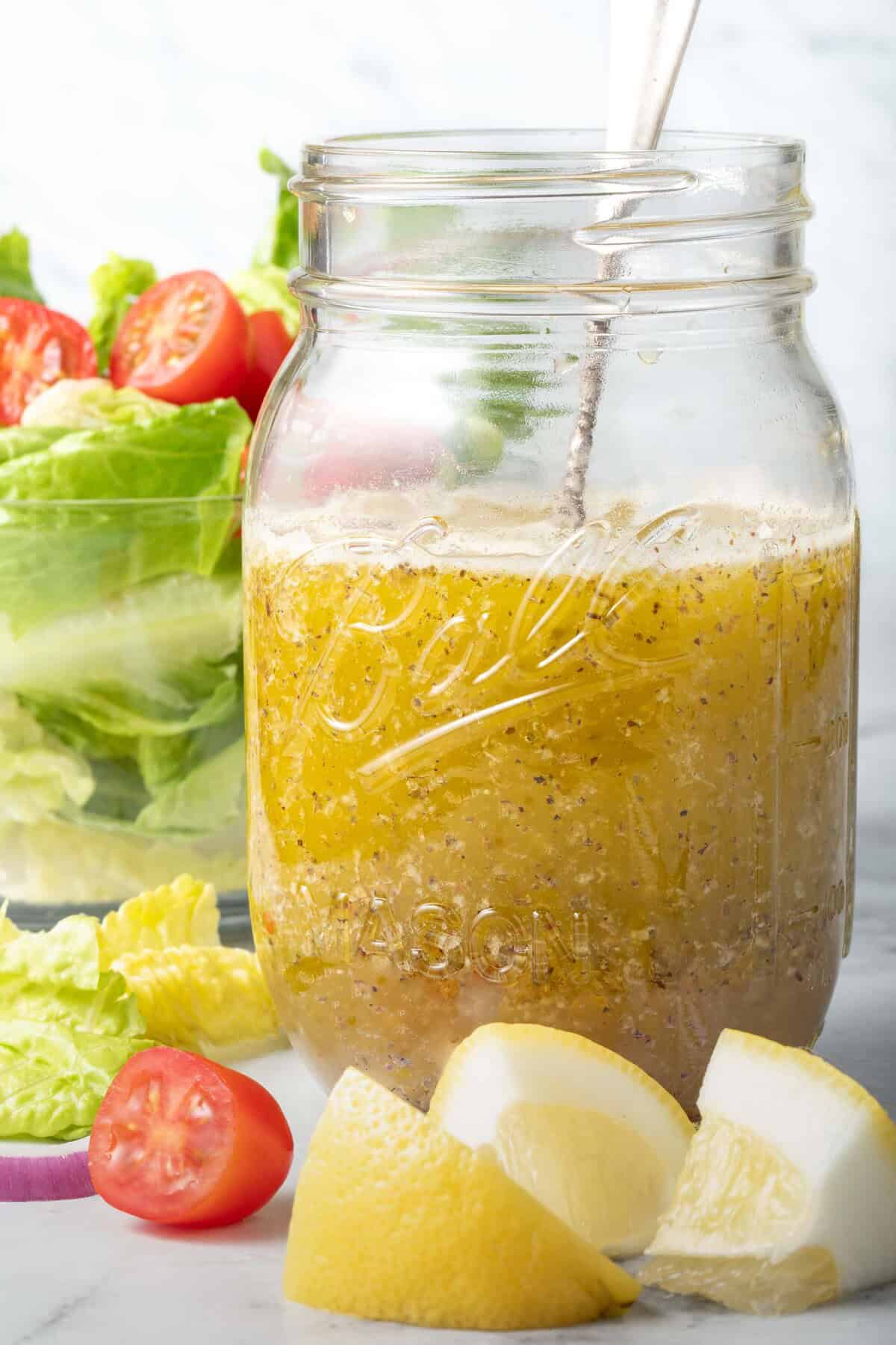Mediterranean Salad Dressing - The Harvest Kitchen
