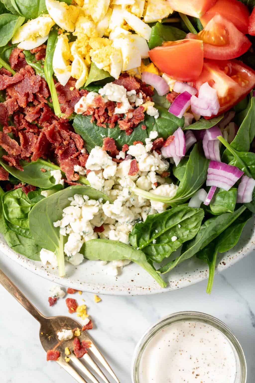Spinach Salad With Bacon - The Harvest Kitchen