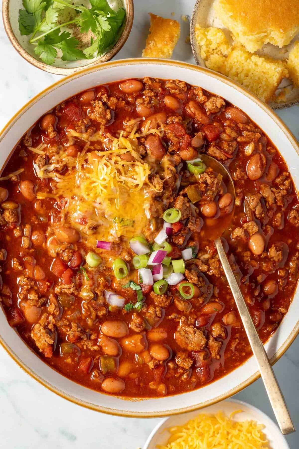 Easy Chili Recipe - The Harvest Kitchen