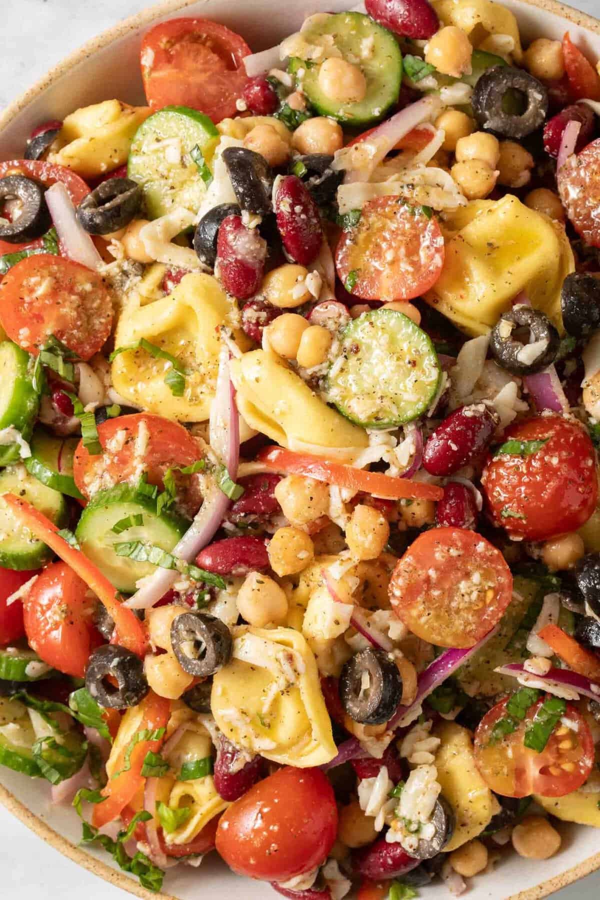 Tortellini Pasta Salad - The Harvest Kitchen